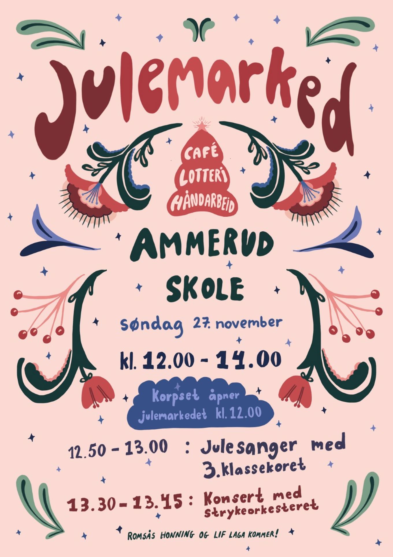 Velkommen til julemarked!